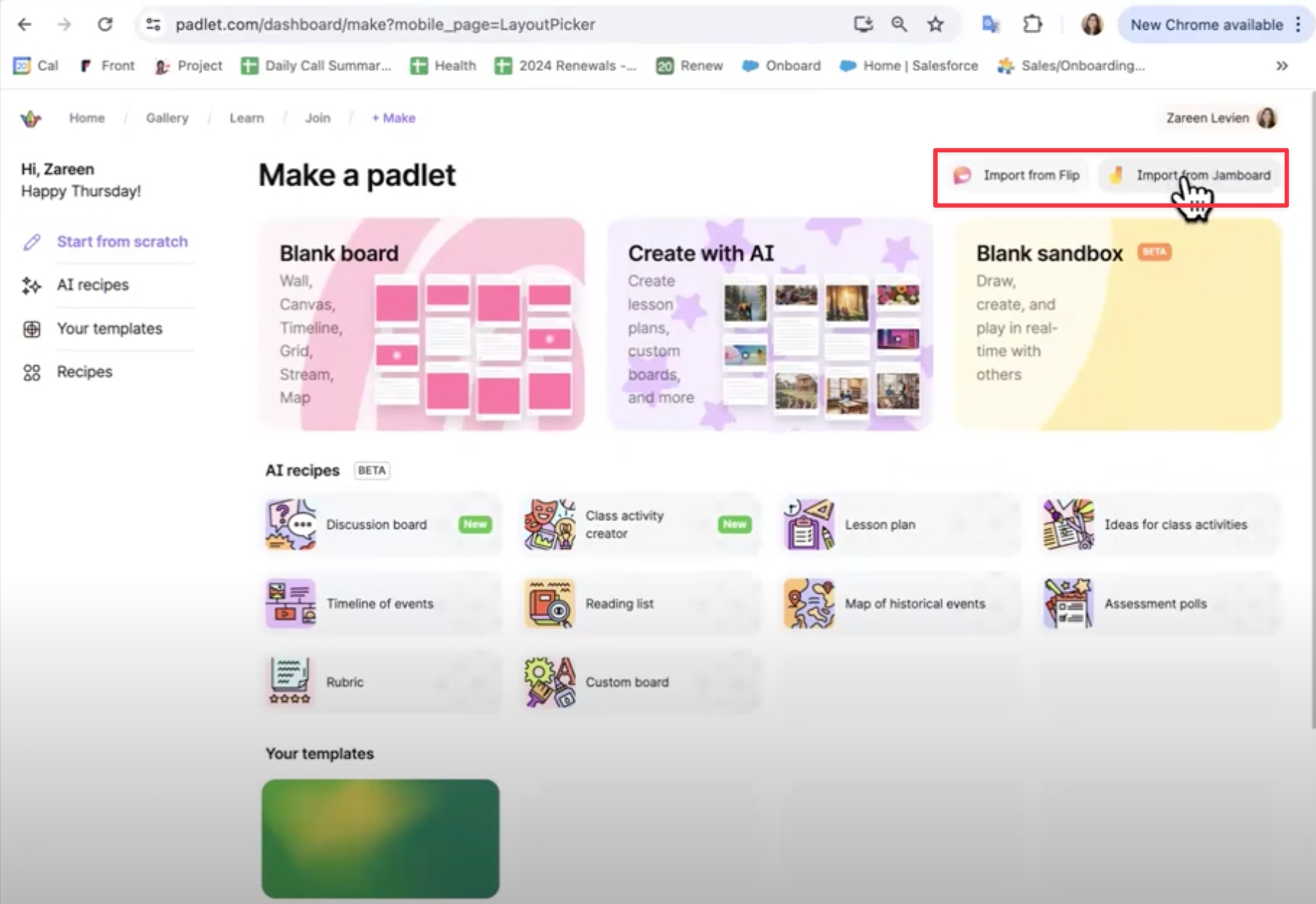 🚀 Padlet로 수업을 혁신하다: 비디오 협업의 새 시대 - Padlet Blog - 오늘배움