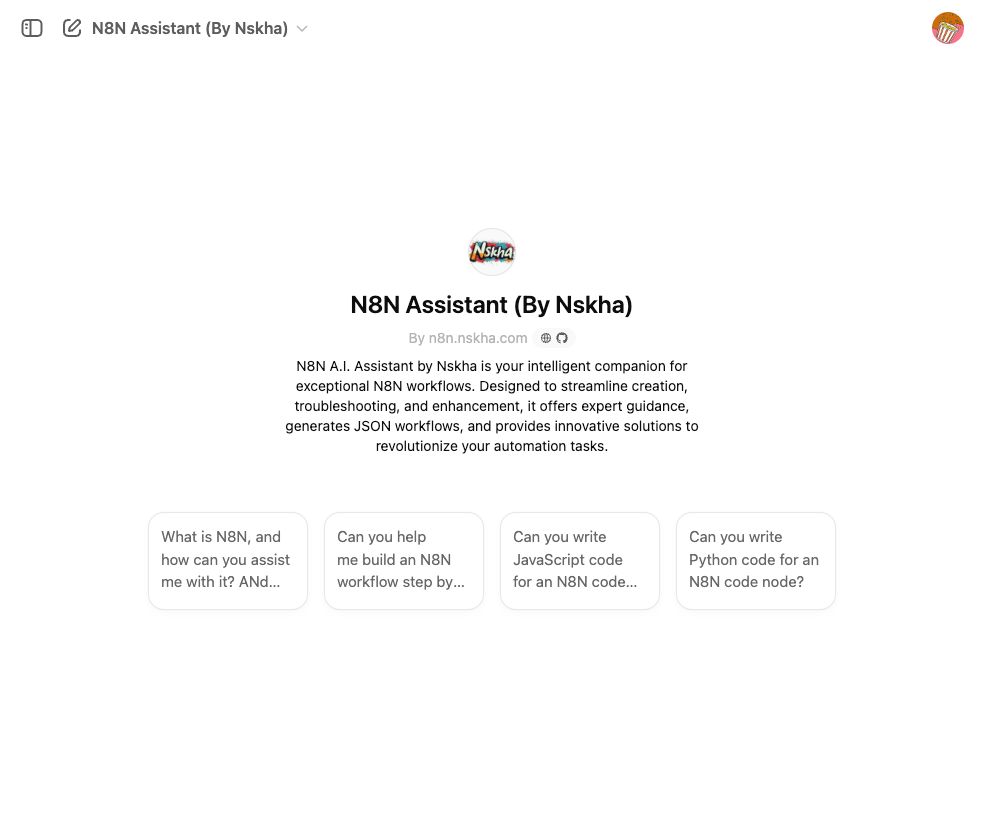 n8n GPTs (n8n Assistant & ) - n8n-guide
