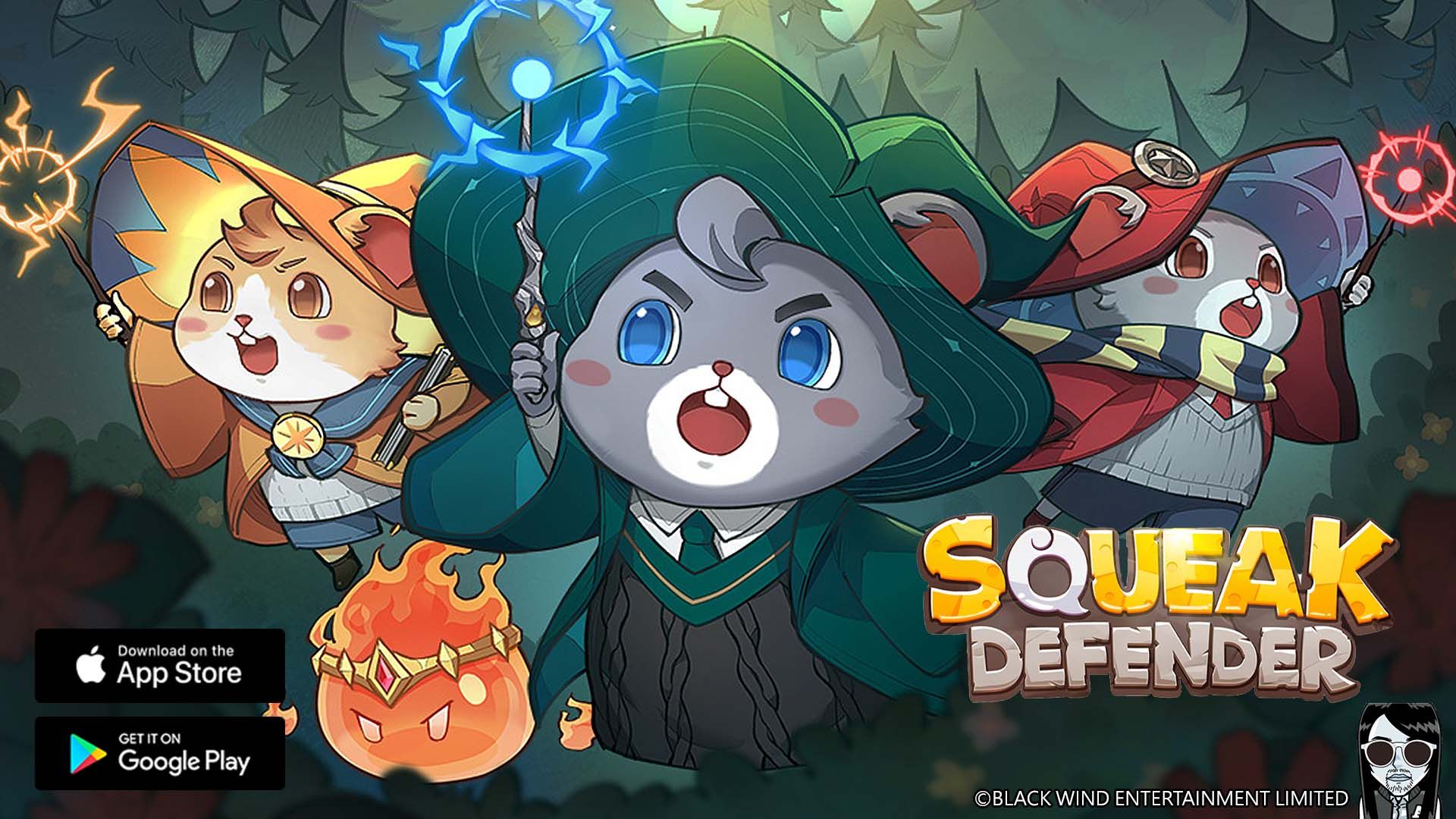 Squeak Defender - Gameplay Android APK iOS - KenYu Games - KenYu Games